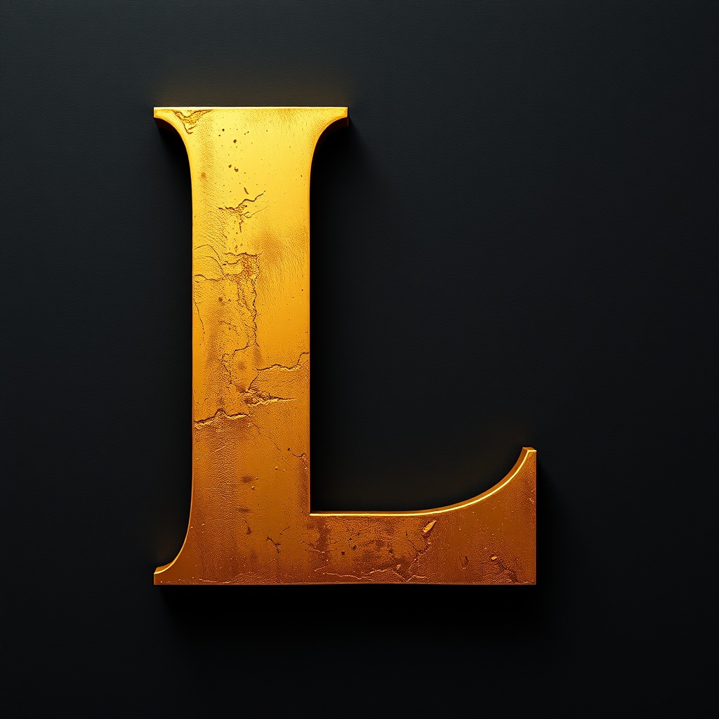 An image of letter L in cap... | User Creation, Flux.1 schnell prompt